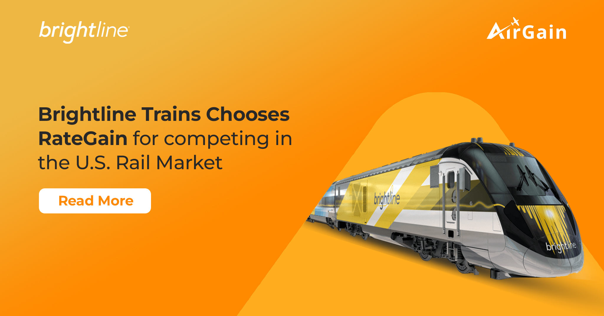 Brightline Trains Partners with RateGain's AirGain for Rail Pricing ...